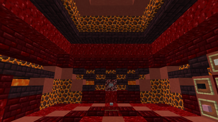 Burning minigame Minecraft Map