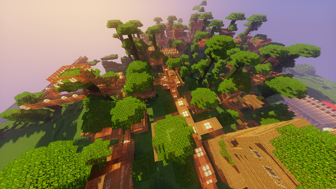 Mega Village Minecraft Map