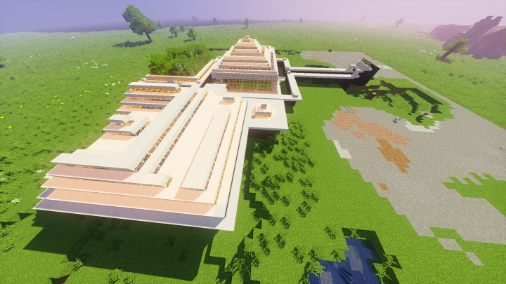 Obsidian Base Minecraft Map