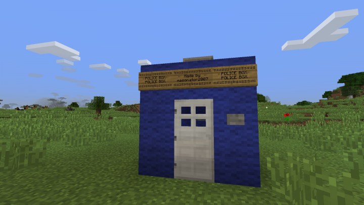 TARDIS [Bigger on the inside] Minecraft Map