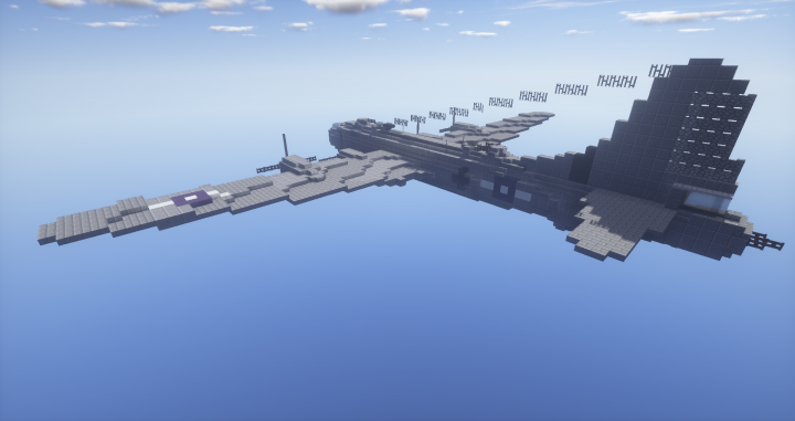 WW2 Boeing B-29 Strategic Bomber (Tutorial + Download) Minecraft Map