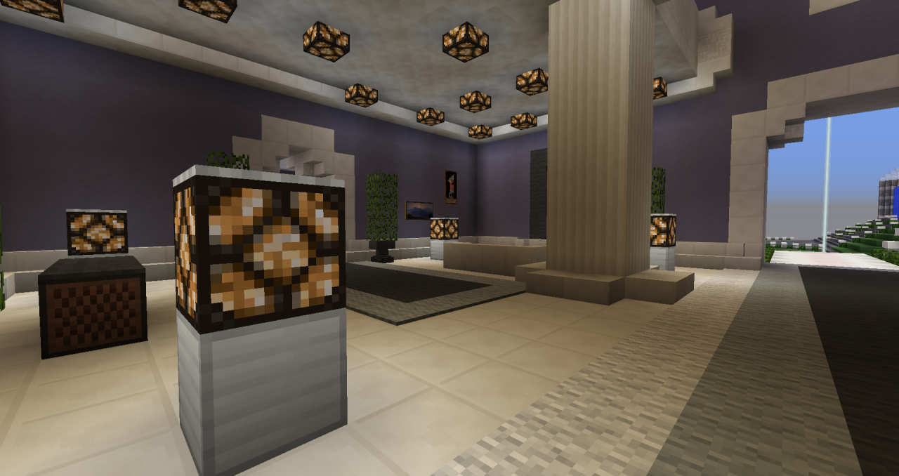 UNDER CONSTRUCTION MANSION Minecraft Map