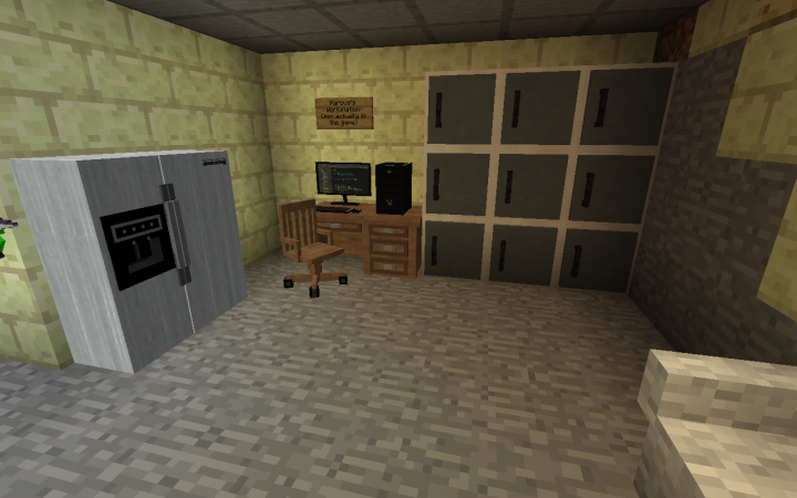 The Hackerspace from Watch Dogs 2 Minecraft Map