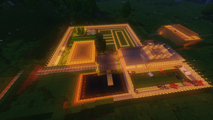 Multi-Player Base Design v1 Minecraft Map