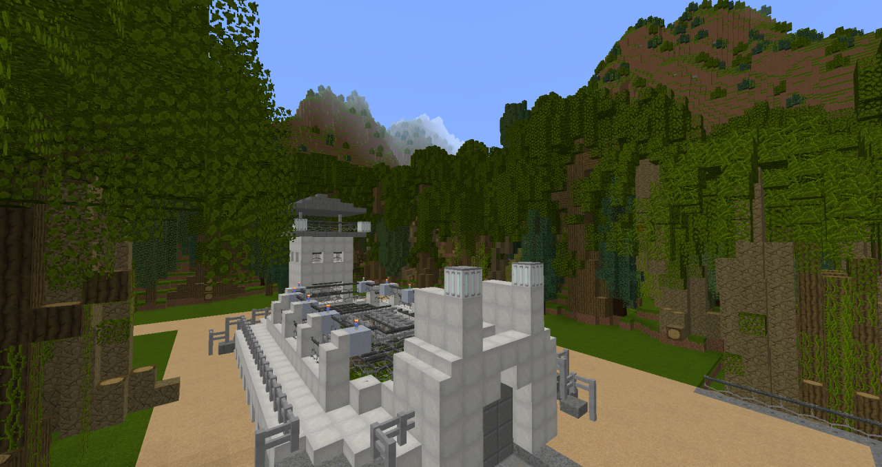 Jurassic Park the offical version 2! Minecraft Map
