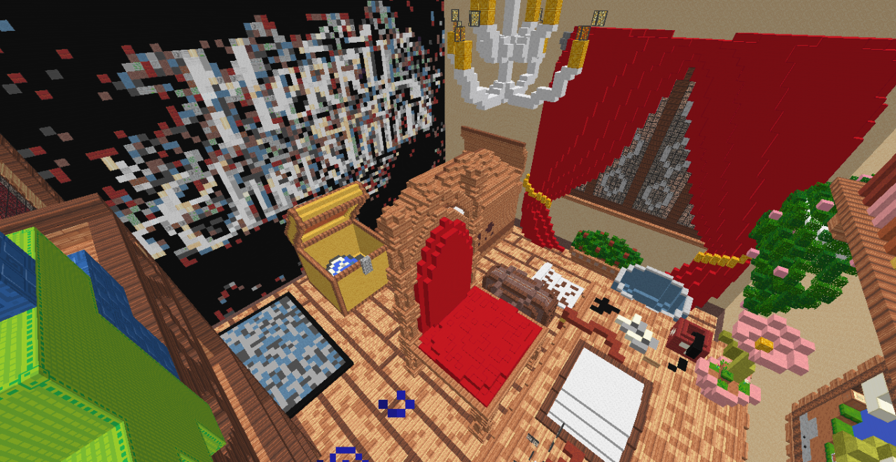 3D Room Made by: Mythical_Rey Minecraft Map