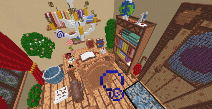 3D Room Made by: Mythical_Rey Minecraft Map