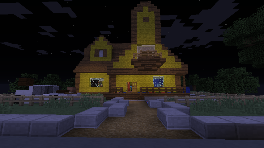 Map Of Hello Neighbor Minecraft Map