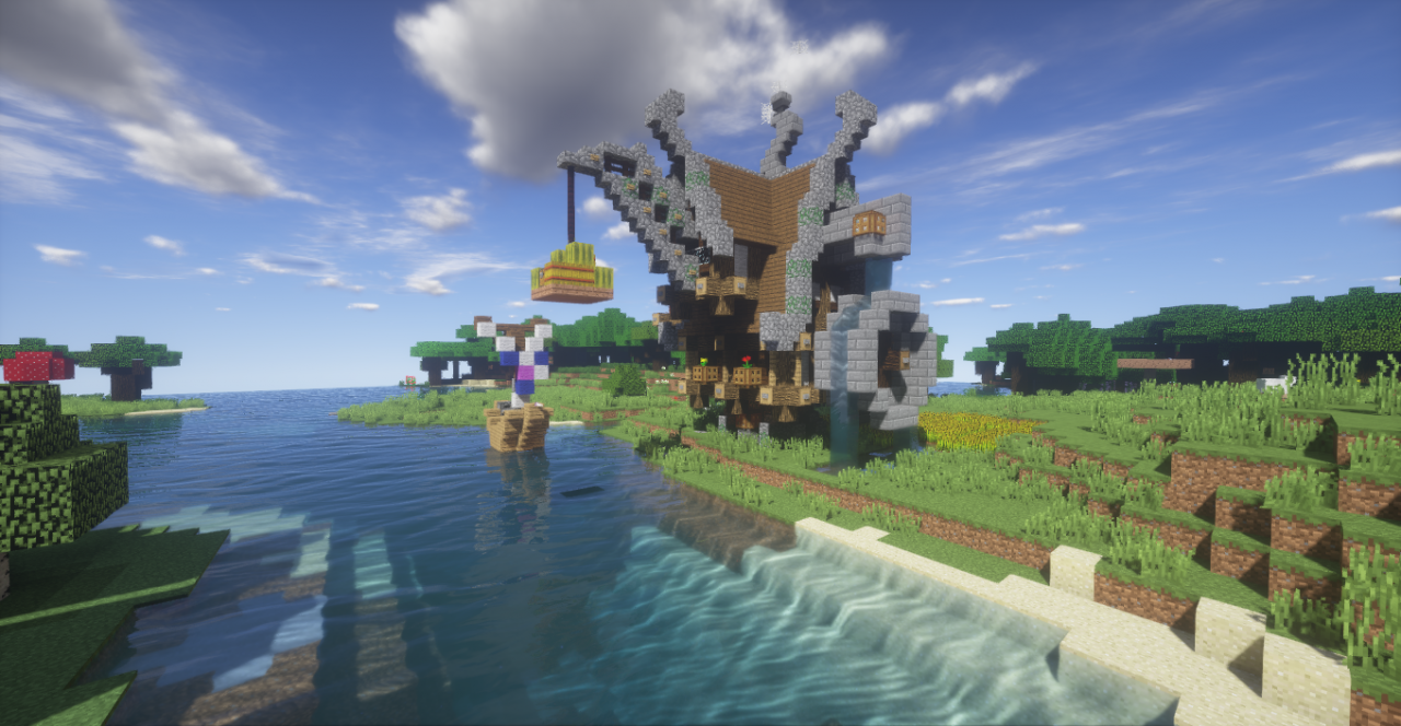 Simple Steampunk House In Minecraft Amazing Steampunk House Minecraft ...