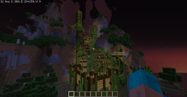 Minecraft adventure map / spruce town Minecraft Map