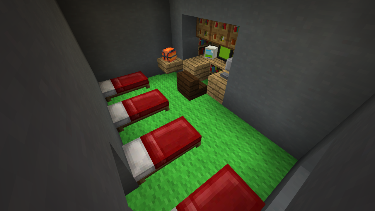 Modern House In A Forest Minecraft Map