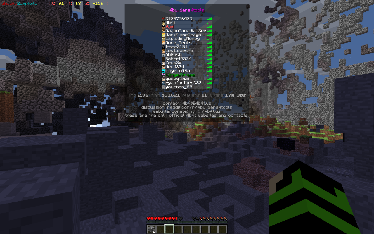 4builders4tools Minecraft Server