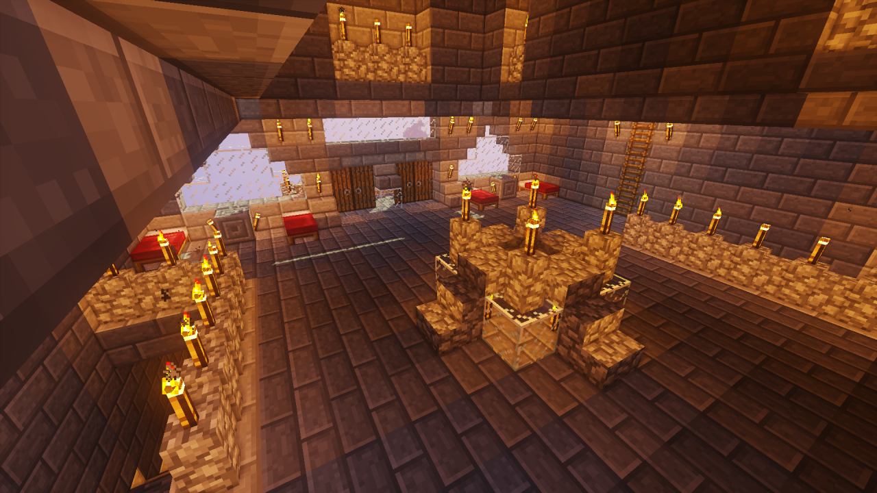 The 3 Mountain Top Bases- An Elytra Challenge Minecraft Map