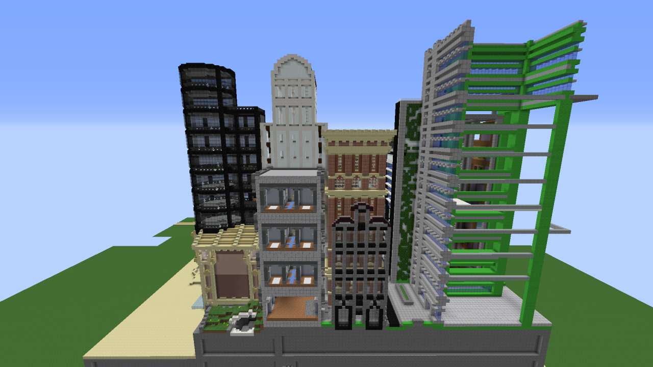 PlanetMine City Plot || WIP Minecraft Map