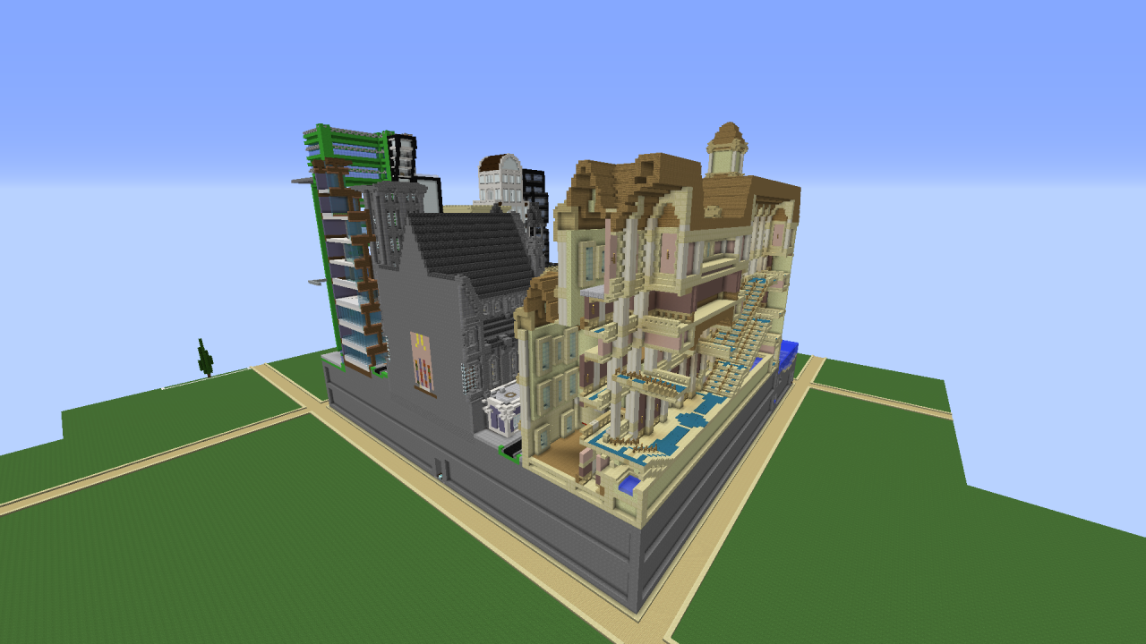 PlanetMine City Plot || WIP Minecraft Map