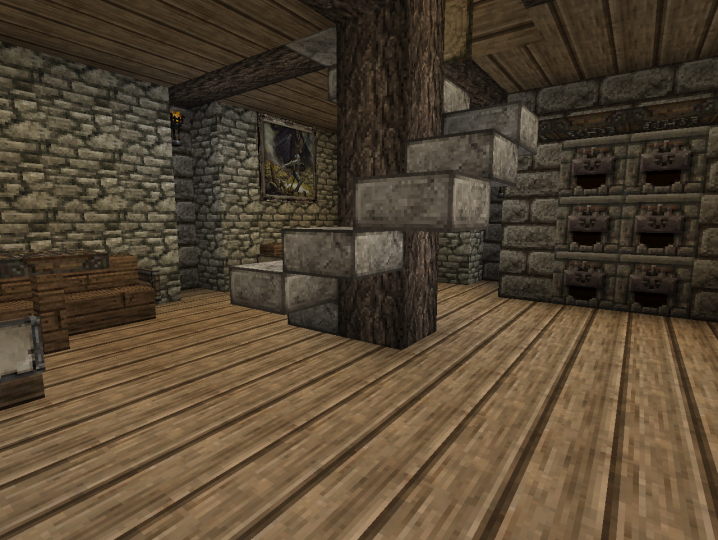 A medieval hut.. Minecraft Map