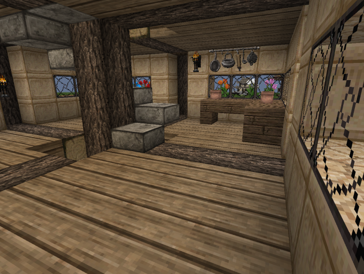 A medieval hut.. Minecraft Map