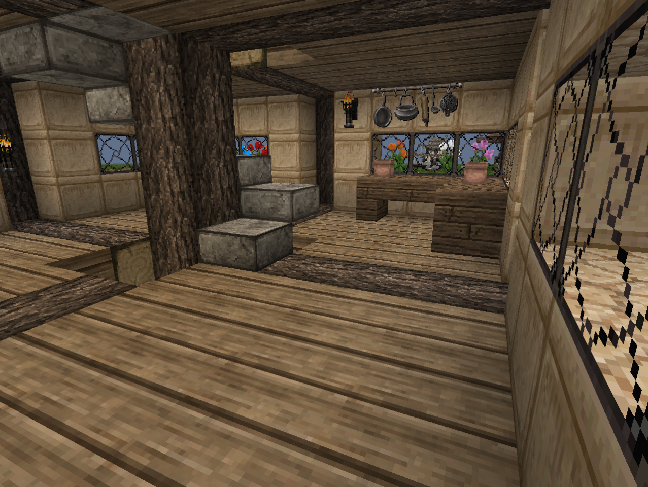 A medieval hut.. Minecraft Map