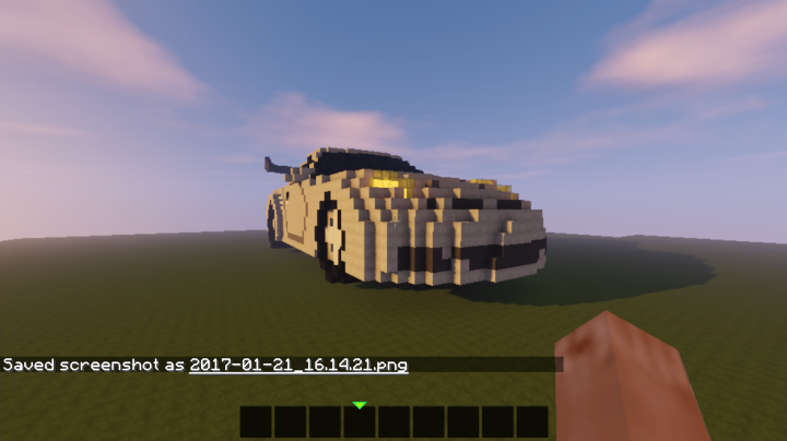 Porsche 911 Turbo Minecraft Map
