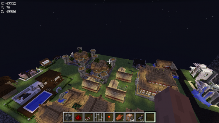 Zombie world Minecraft Map