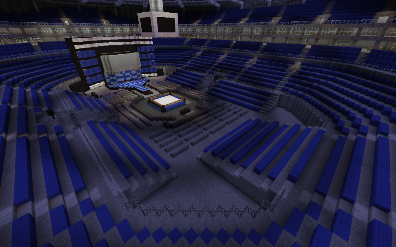 WWE Smackdown Live 2016/2017 Set Minecraft Map