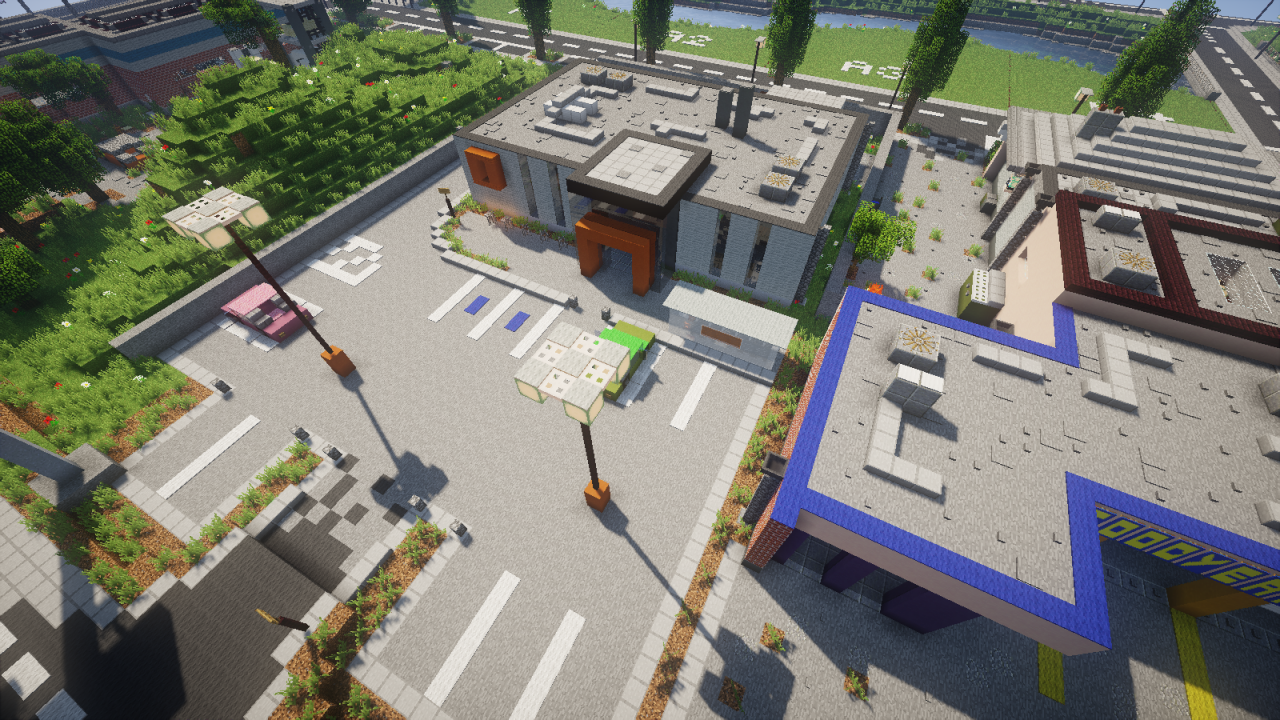 OVAL Supermarket Minecraft Map