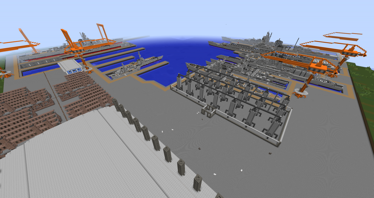 Hurion Naval Base Minecraft Map