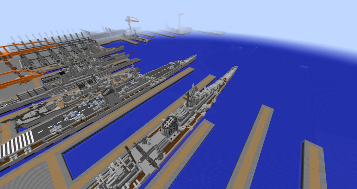 Hurion Naval Base Minecraft Map