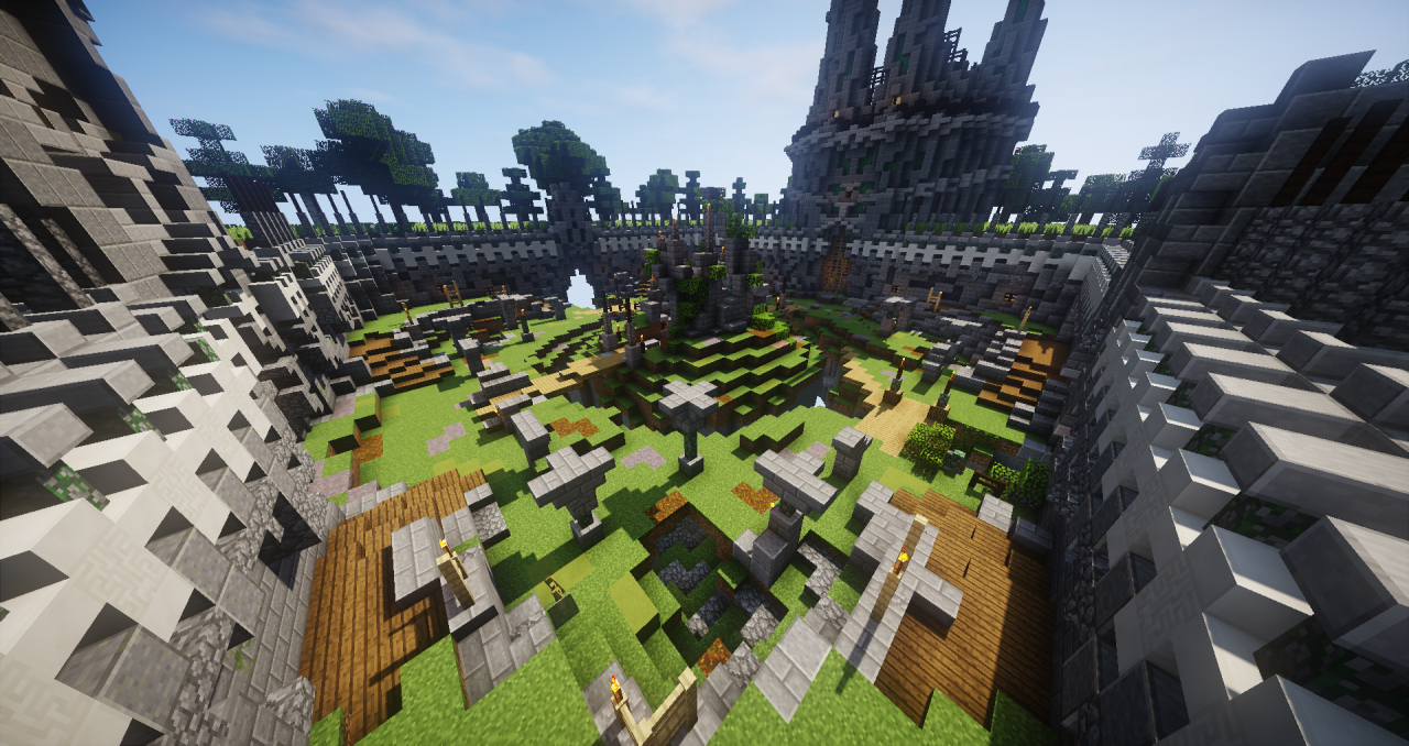 FOCUS: A Fun PvP map Minecraft Map