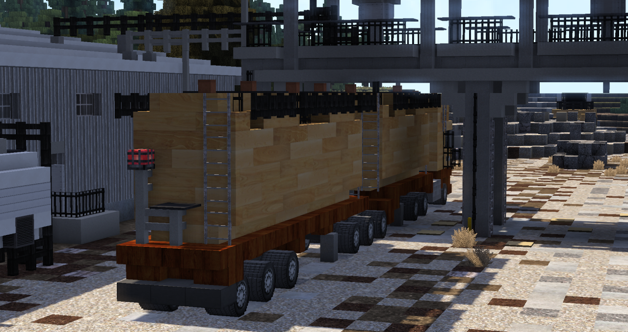 Australian Sawdust truck Minecraft Map