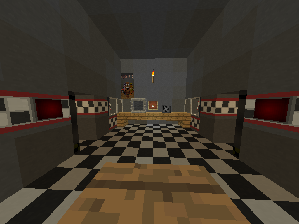 FNAF 1 Map Minecraft Map