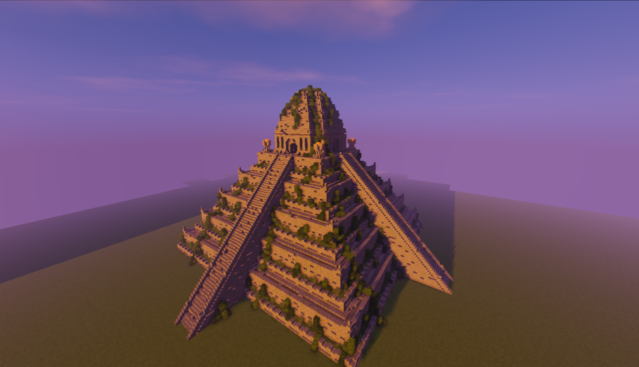 lost maya temple Minecraft Map