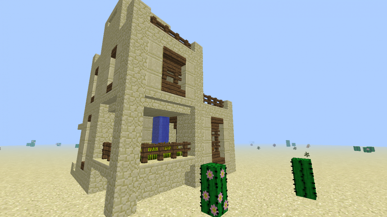 Starter Desert House Minecraft Map