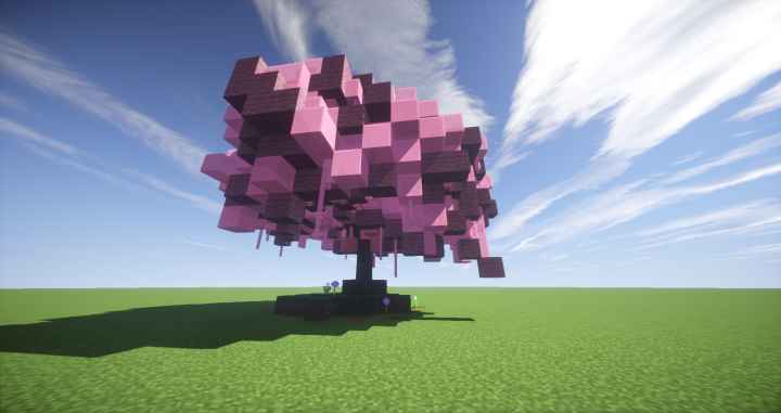 Cherry Blossom Tree Minecraft Map