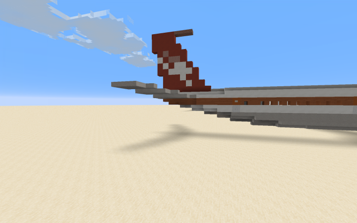 Boeing 707-338C Qantas UPDATED! Minecraft Map