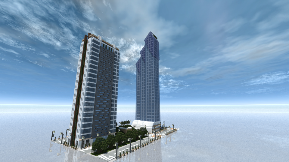 Garden Towers • Lawton CBD Park Minecraft Map