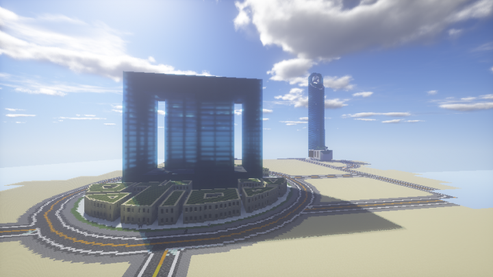 Dubai Pearl, Dubai Minecraft Map