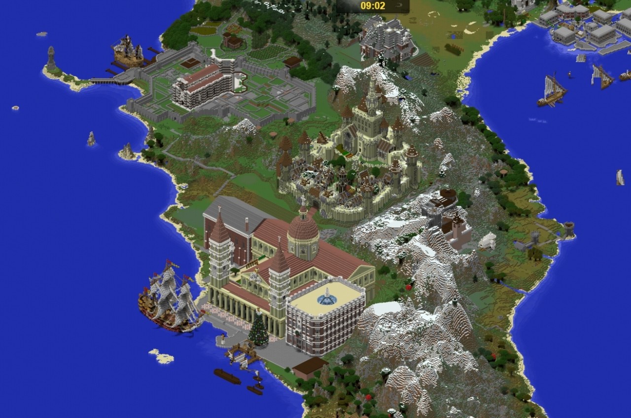 ReCrafted Civilizations Remastered Map Minecraft Map