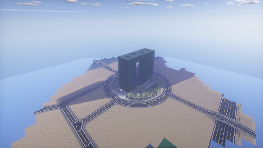 Dubai Pearl, Dubai Minecraft Map
