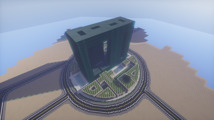 Dubai Pearl, Dubai Minecraft Map