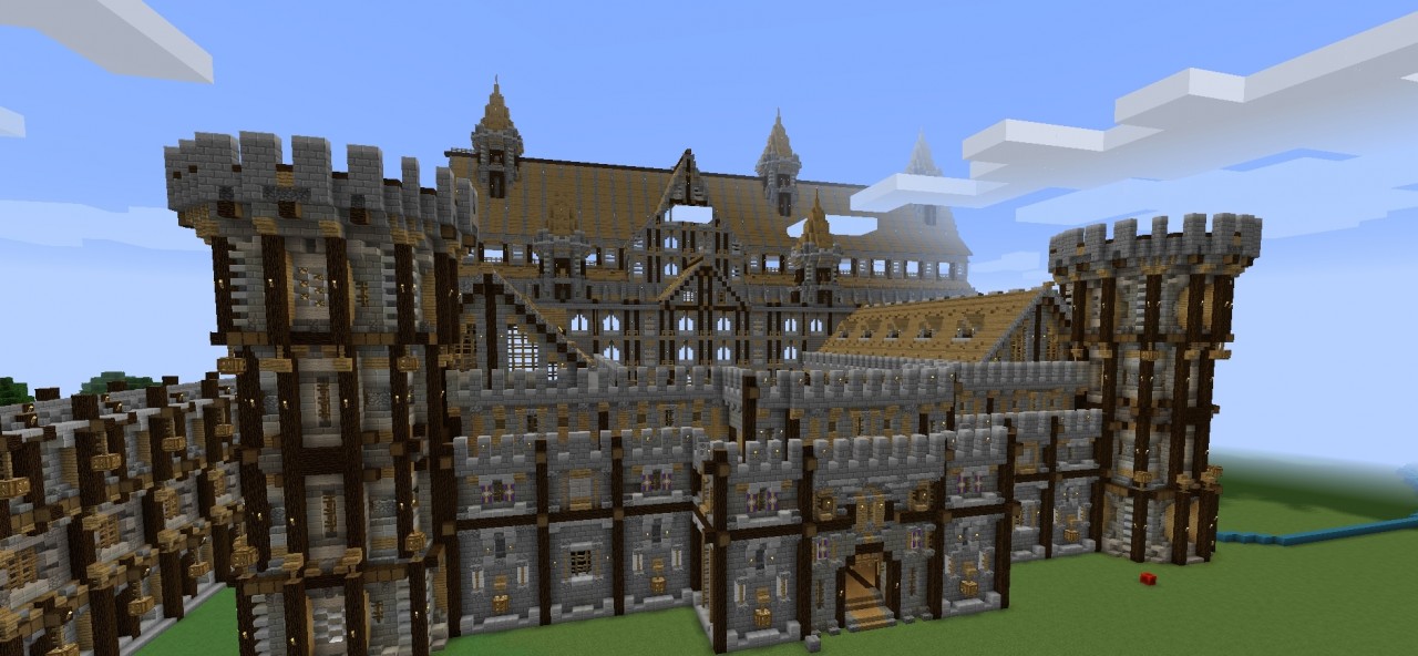 Outlanders of Faenaryn Main City Minecraft Map