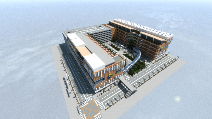 Modern Mall - [Interiorless] Minecraft Map