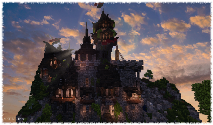 Minecraft Cinematic | Castle Vilage | Kingdom Islefield | hidden ...