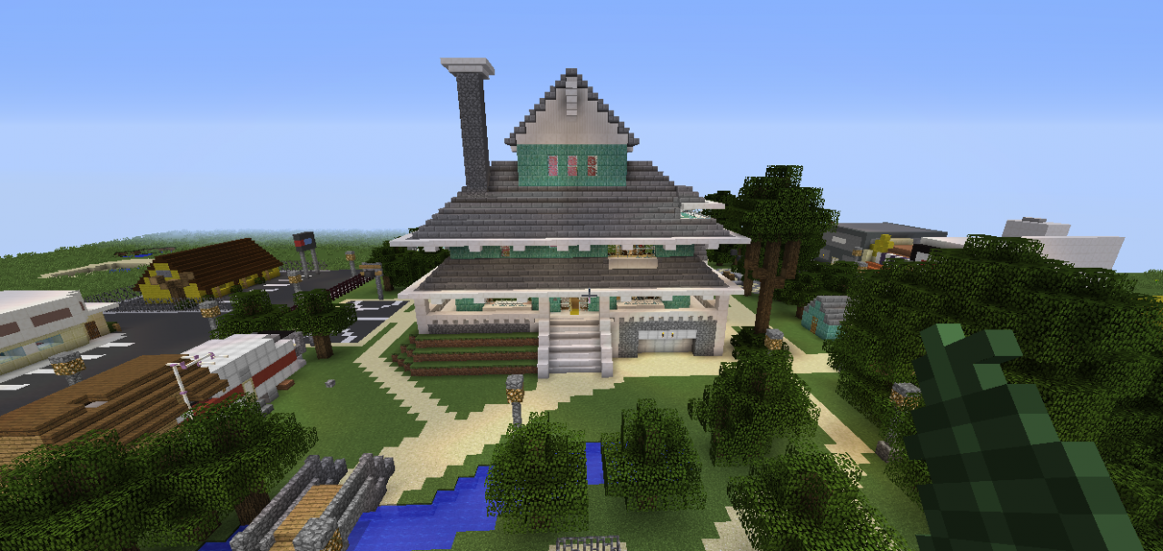 Map Park Regular Show - Minecraft Minecraft Map