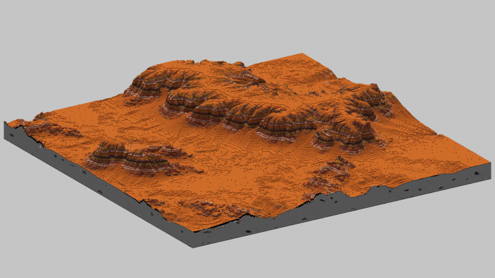 Desert Cliffs | Download Minecraft Map