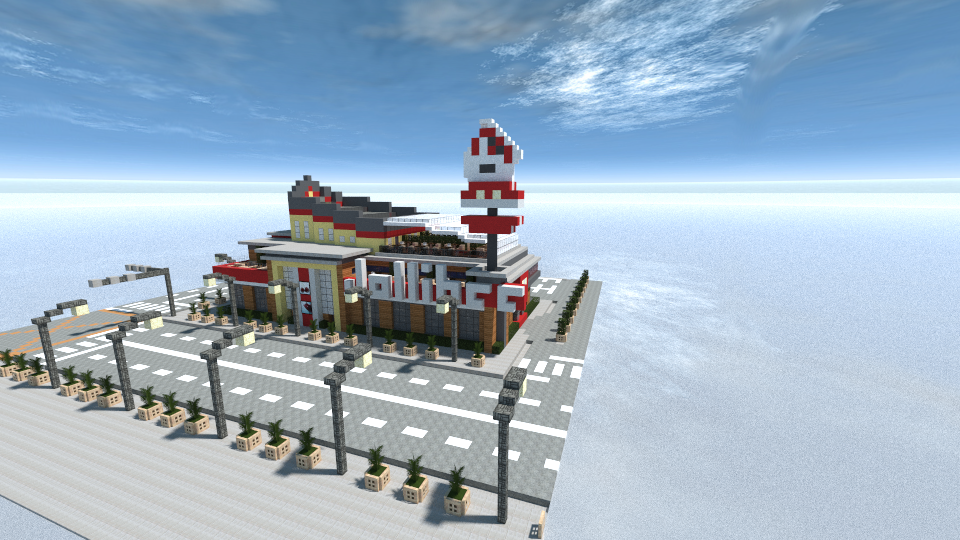 Jollibee, a Filipino Fast Food Minecraft Map
