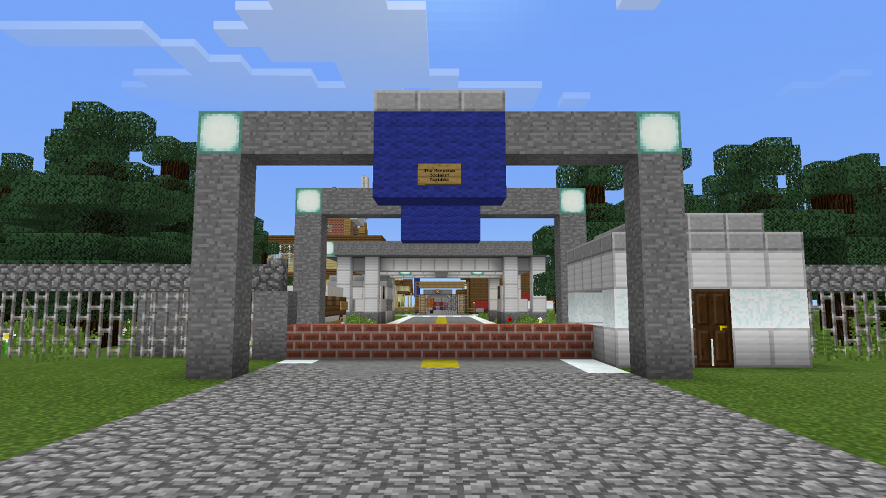 Basic Joint Security Area (Border) (Pocket Edition) Minecraft Map