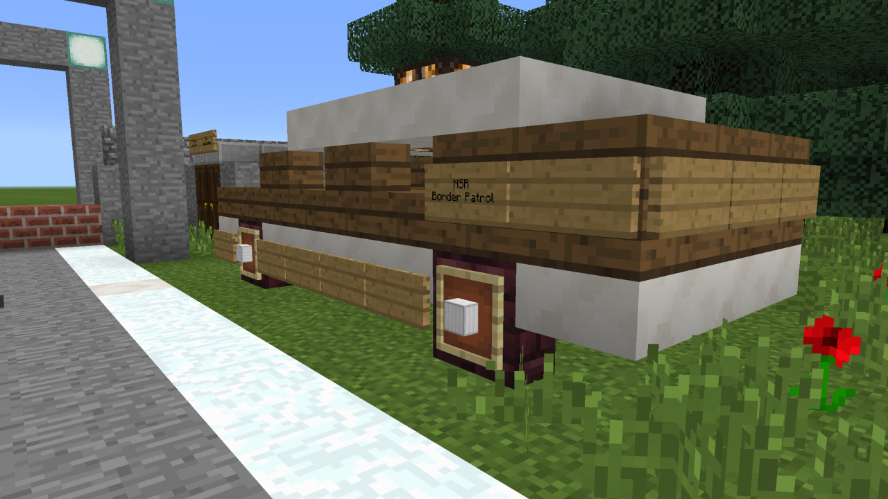 Basic Joint Security Area (Border) (Pocket Edition) Minecraft Map