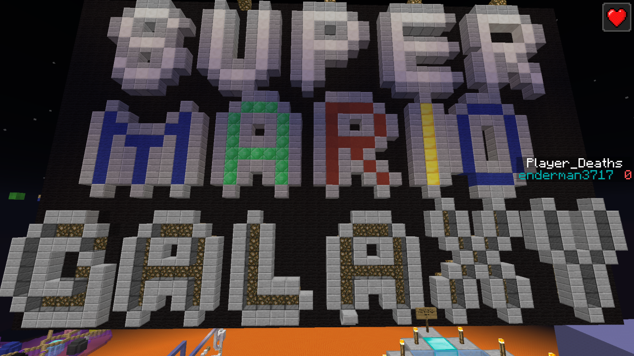 Super Mario Galaxy [ Custom Galaxies ] Minecraft Map