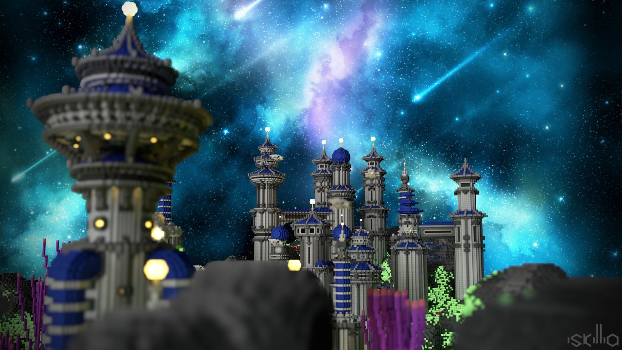 Blue Constellation Minecraft Map